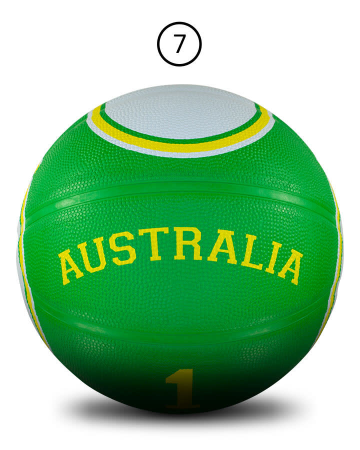 Spalding Australia Jersey Basketball Outdoor | Durable Design