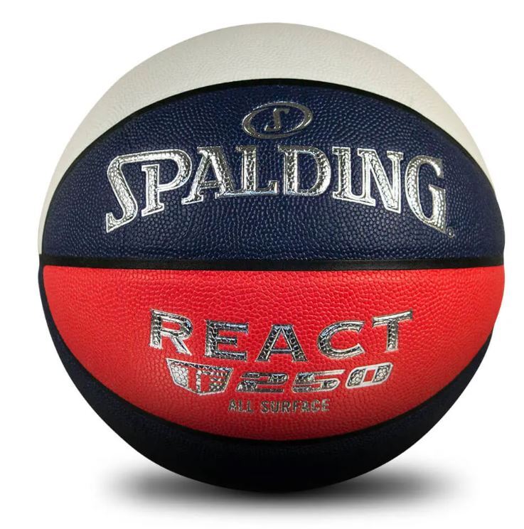 Spalding React Red, White & Blue TF-250