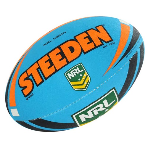 Steeden NRL Neon Football For Sale | BallSports Australia